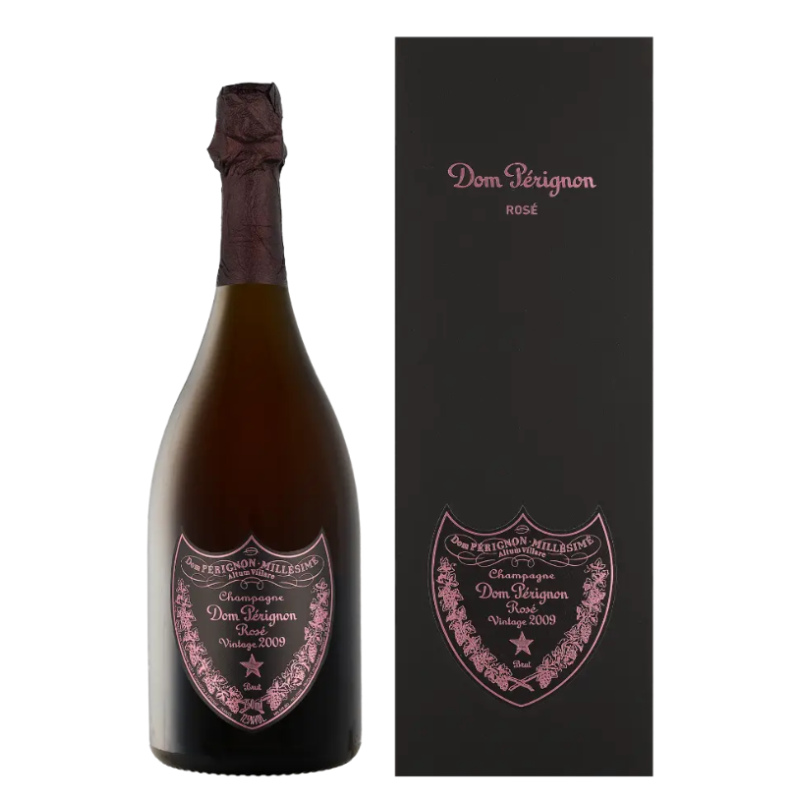Champagne Dom Perignon Brut Rosé - Vintage 2009 - Coffret au meilleur prix